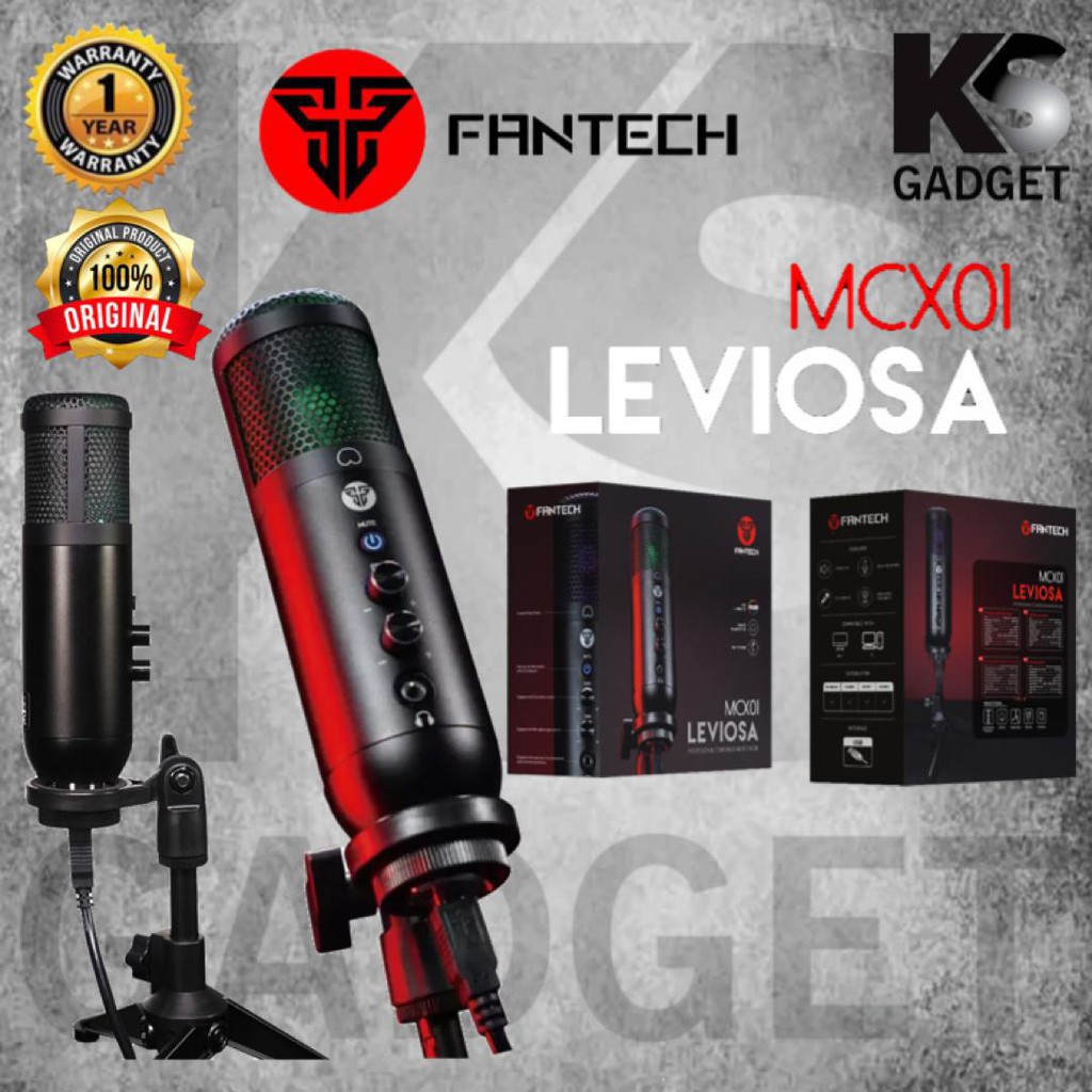 Fantech Professional MIC MCX01 Leviosa | Shopee Malaysia