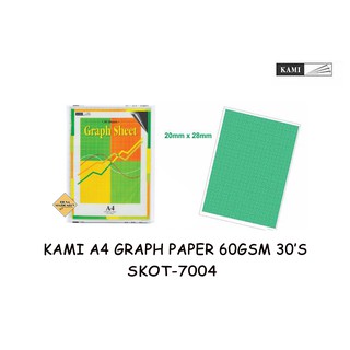Kami A4 Graph Paper (60gsm / 70gsm) | Shopee Malaysia
