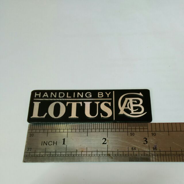 EMBLEM LOTUS / HANDLING BY LOTUS / CAR EMBLEM LOTUS | Shopee Malaysia
