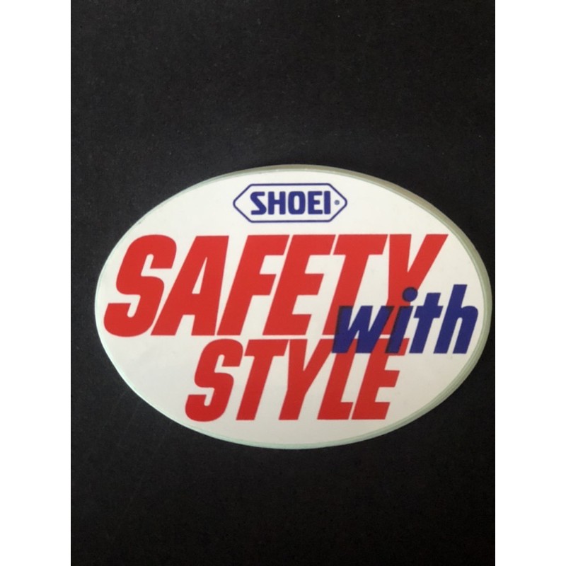 ORIGINAL SHOEI - SAFETY WITH STYLE STICKERS | Shopee Malaysia