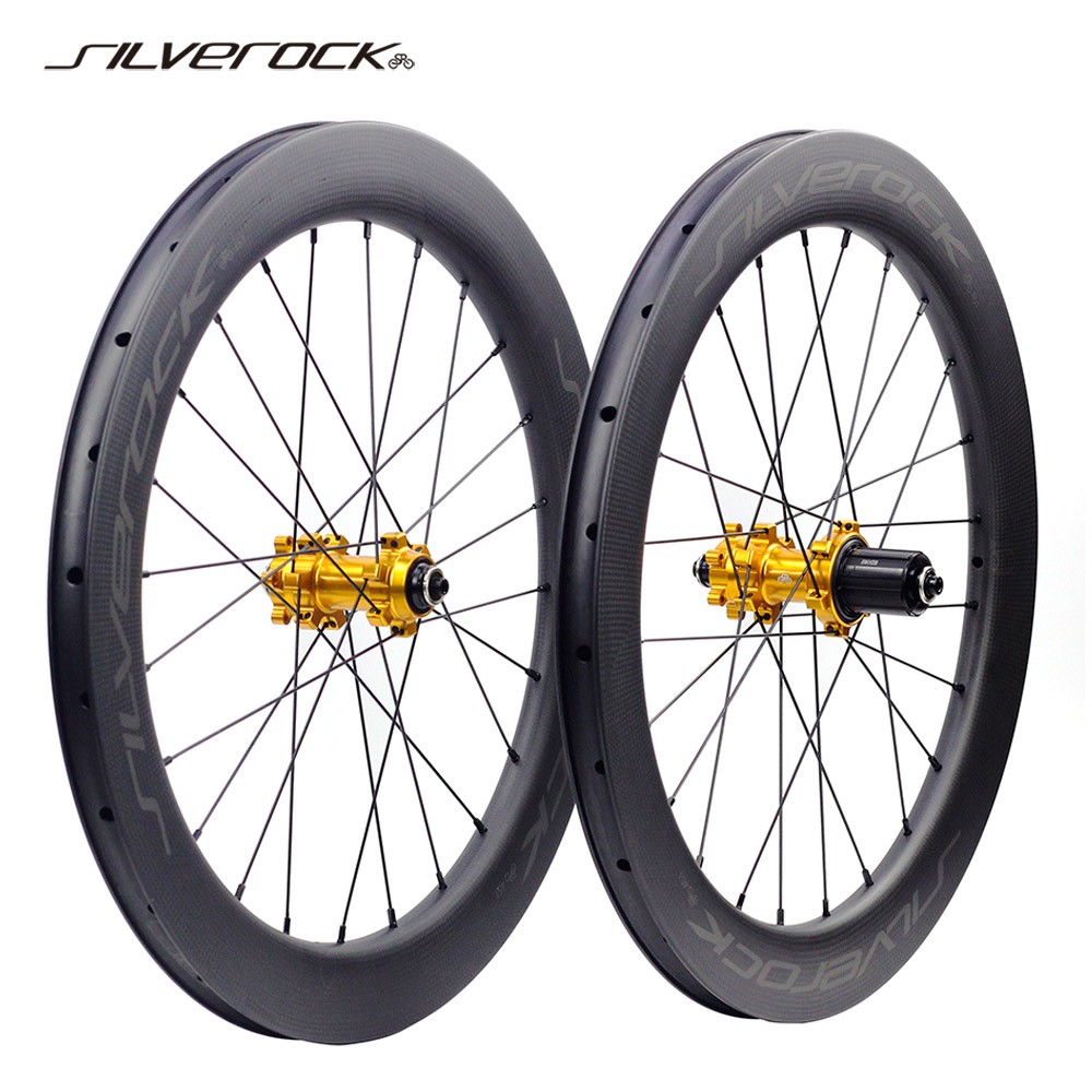 SILVEROCK Carbon Wheels 451 22 1 1 8 406 20 Disc Brake 50mm 100mm