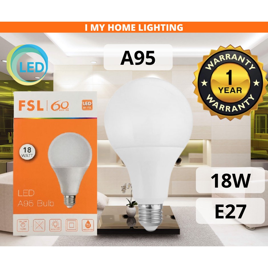 A95 LED BULB 18W HIGH POWER BIG BULB | Shopee Malaysia