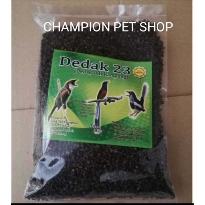 Dedak Burung 23 High Kualiti 300gm | Shopee Malaysia