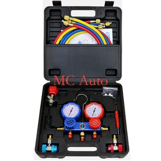 👍🏻High Quality👍🏻 Aircond Meter Set R410a R32 R22 R134A Air Cond Meter ...
