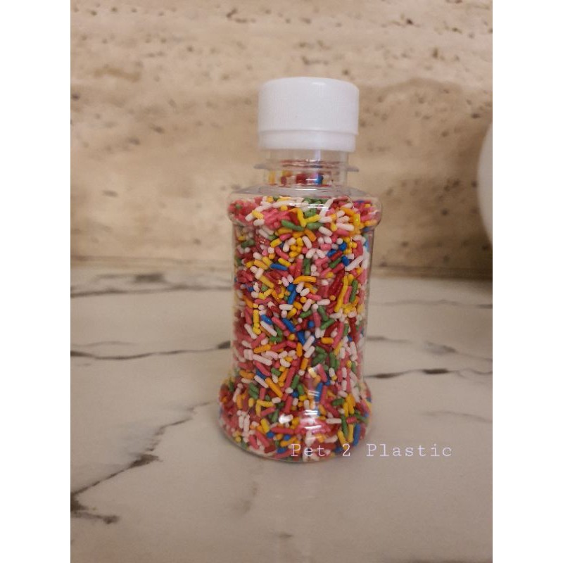 PET 2 120ml Empty Round Bottle ( Botol Kosong ) Botol Door Gift Botol ...