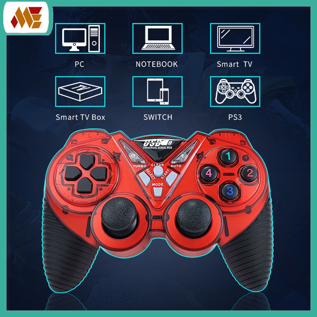 Double Shock Controller / Gaming JoyPad / Game Pad / USB For PC, MAC, Laptop | Shopee Malaysia