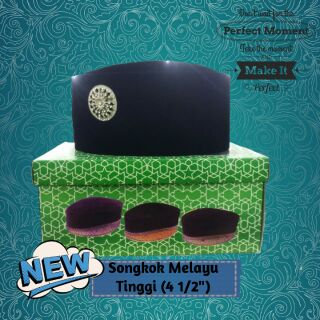 Songkok Melayu Tinggi (Saiz Besar) | Shopee Malaysia