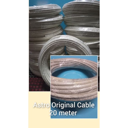 Original Astro RG6 Cable 20 meter. | Shopee Malaysia