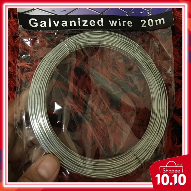 GALVANIZED Wire / besi dawai besi halus | Shopee Malaysia