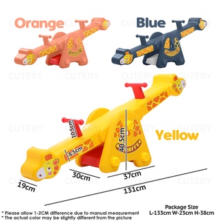 GIRAFFE SEESAW Rocking Jongket Kids Playground Double Seesaw Jongkang ...