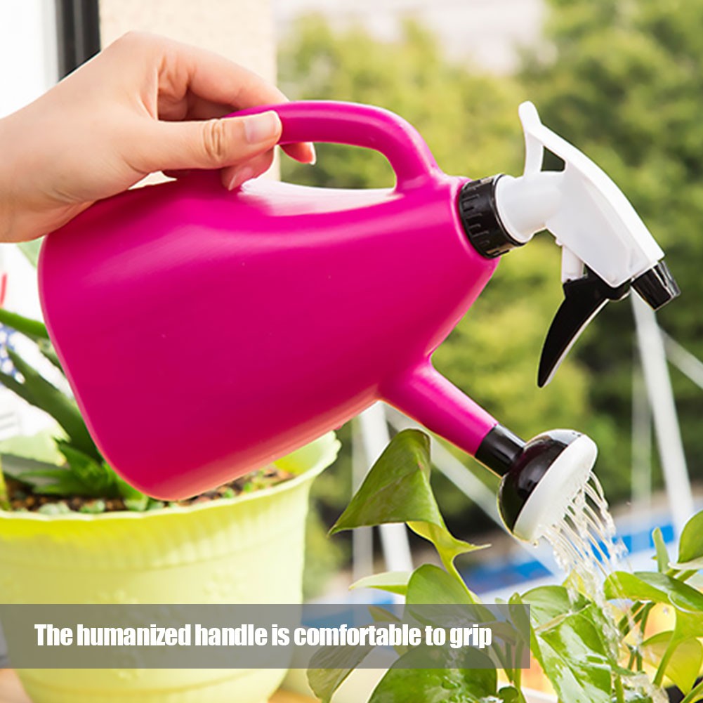 Spraying Dual-use Pot 1L Hand-pressing Spray Pot Household Watering ...