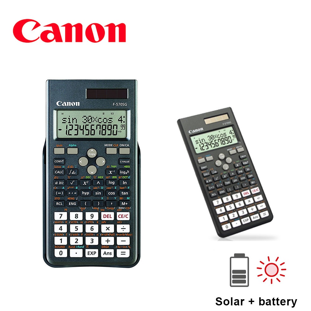 Canon Scientific Calculator F-570SG (ORIGINAL) | Shopee Malaysia