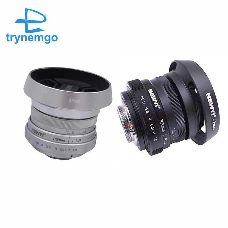 Newyi 25mm f/1.8 cctv mini lens for m4/3 / mft mount mirror sier | BeeCost