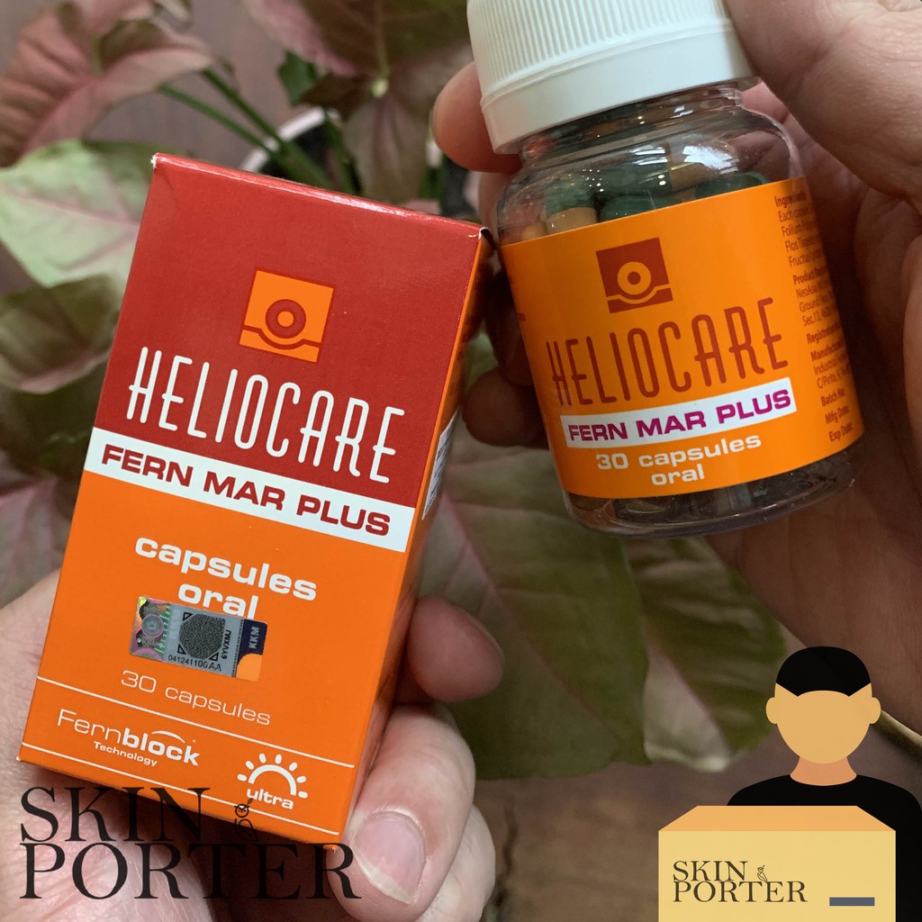 SKINPORTER Heliocare Fern Mar Plus Oral Capsules (30capsules) | Shopee ...