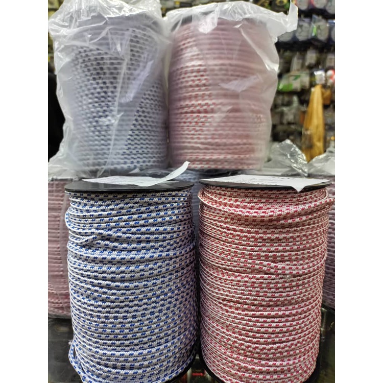 BRAIDED ROPE TALI GARI NYLON SUPERIOR QUALITY(1meter) | Shopee Malaysia