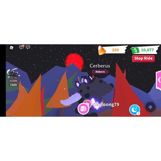 1 Roblox Adopt Me Legendary Pet Neon Fly Ride NFR Cerberus | Shopee ...