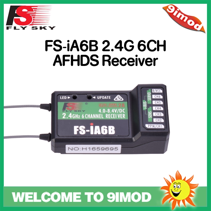 Flysky ia6b fs-ia6b 2.4g 6ch afhds receiver for flysky fs-i10 fs-i6 rc transmitter | BeeCost