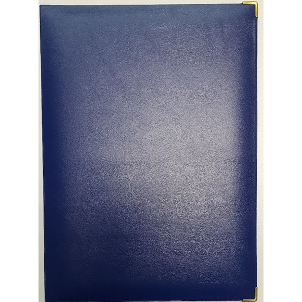 A4 size certificate holder dark blue (with sponge) | Shopee Malaysia