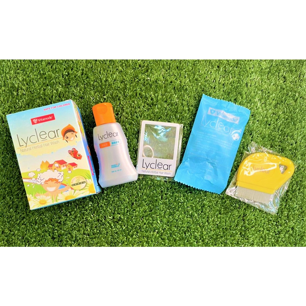 Lyclear Shampoo 40ml Natural Herbal Hair Wash | Shopee Malaysia