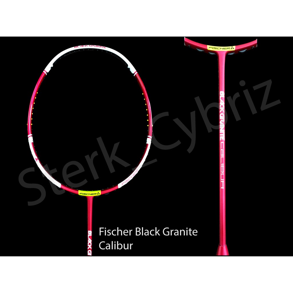 FISCHER Black Granite Calibur Badminton Racket (Package) | Shopee Malaysia