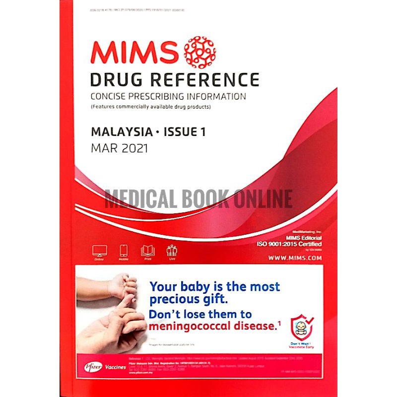 MIMS DRUG REFERENCE MALAYSIA • ISSUE 1 MAR 2021 | Shopee Malaysia MIMS DRUG REFERENCE MALAYSIA • ISSUE 1 MAR 2021 | Shopee Malaysia