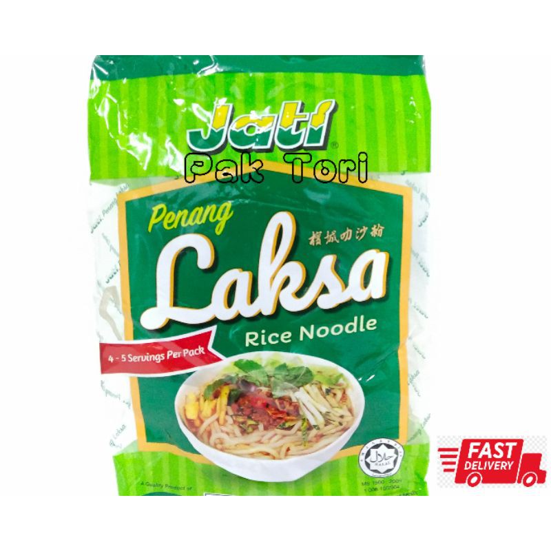 Jati Penang Laksa Rice Noodle (Kasar)(450g) | Shopee Malaysia