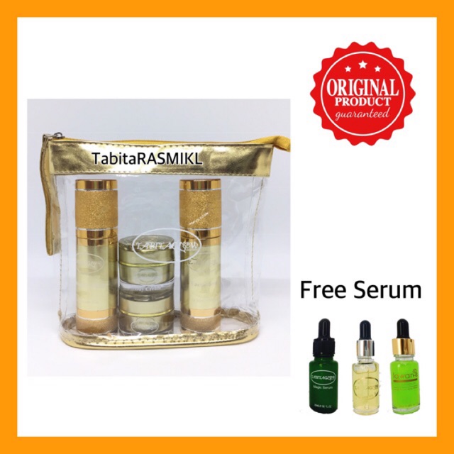ORIGINAL Tabita Glow Trial Set Size M (freegift serum) | Shopee Malaysia