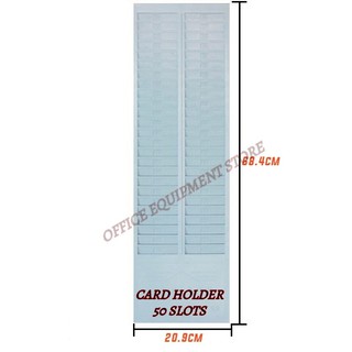 50 COLUMN PUNCH CARD RACK/ PUNCH CARD HOLDER 50S / PUNCH CARD RACK / 50 ...