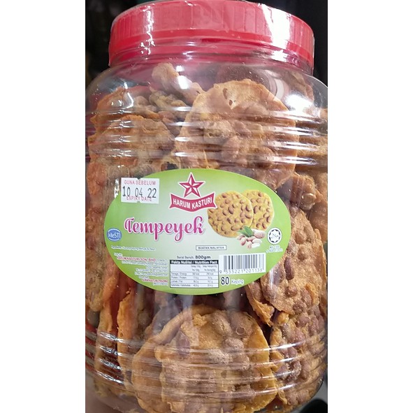 Tempeyek kacang 70pcs | Shopee Malaysia