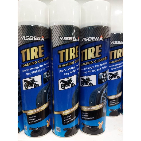 VISBELLA Tire Foaming Cleaner 600ml | Shopee Malaysia
