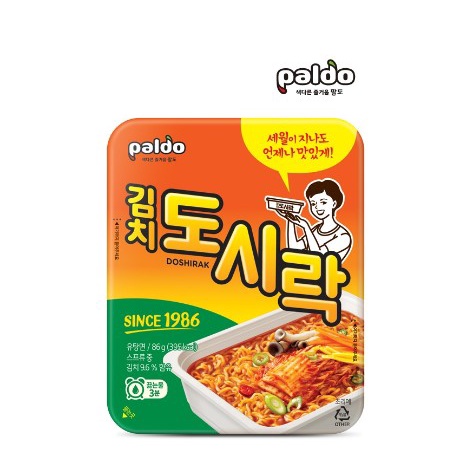 Paldo Kimchi Lunch Box Ramen Noodles 86g, 1ea | Shopee Malaysia