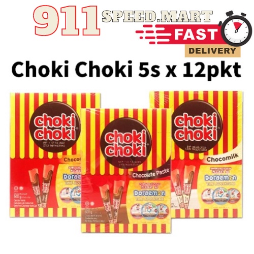 [911] Choki Choki Choco Paste 60stick Party Pack -(Outer) | Shopee Malaysia