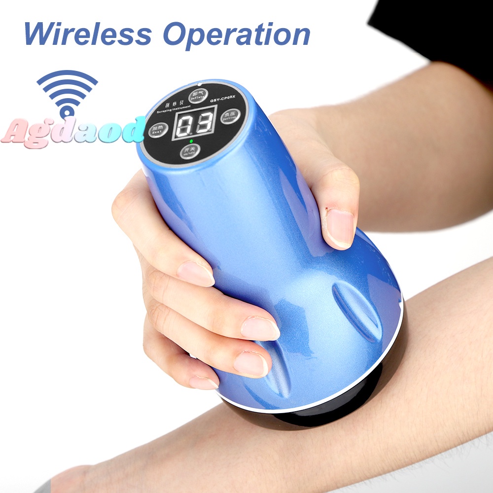Agdoad Electric Cupping Massager Vacuum Suction Cups Ems Ventosas Anti