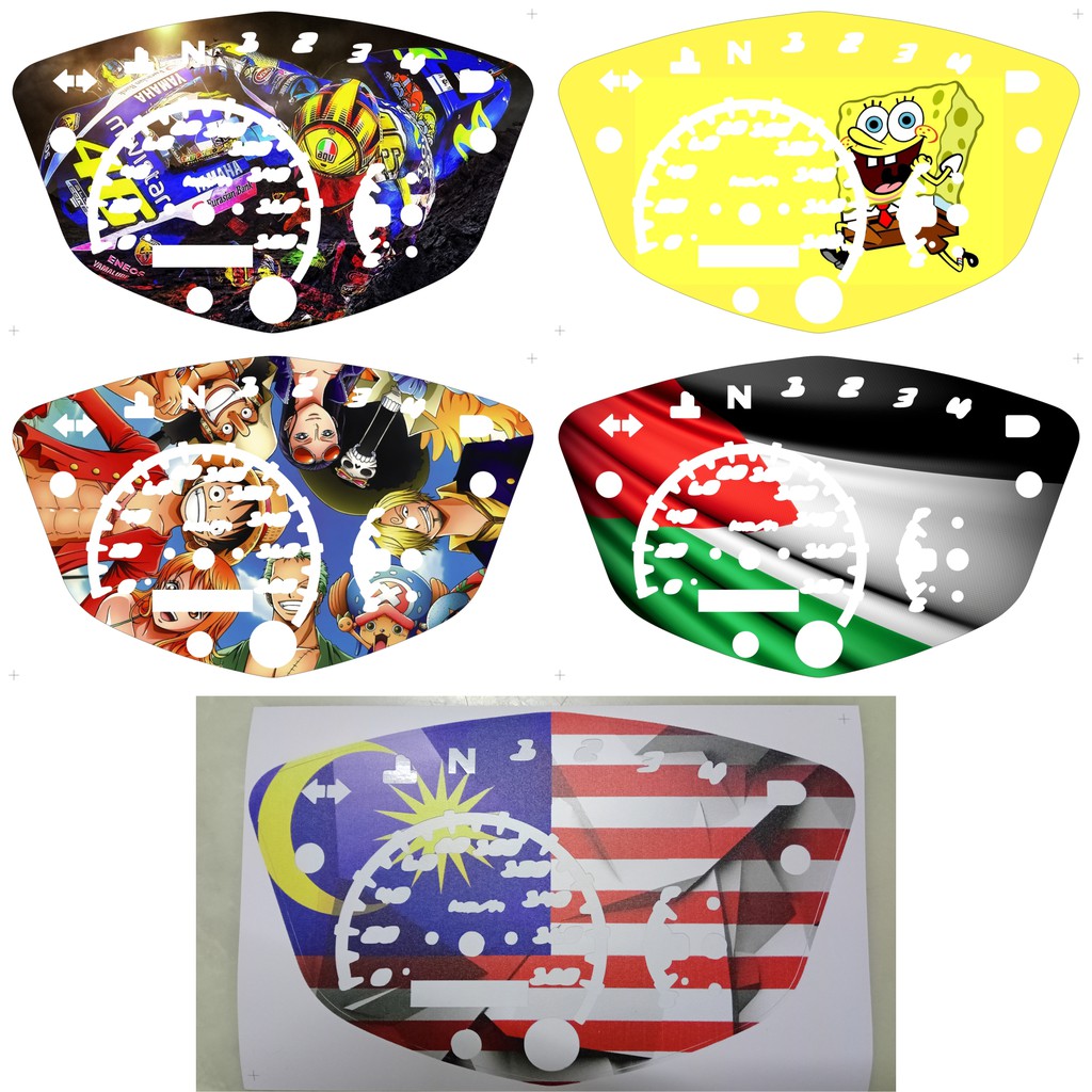 Sticker Meter YAMAHA LC V1 | Shopee Malaysia