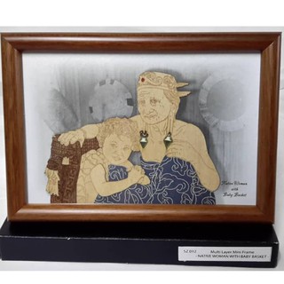 MULTI FRAME ( TRADISIONAL CULTURAL FROM SARAWAK) | Shopee Malaysia