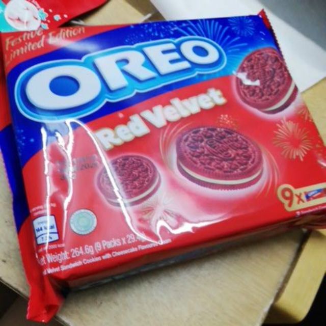 Oreo Red Velvet Biscuit | Shopee Malaysia