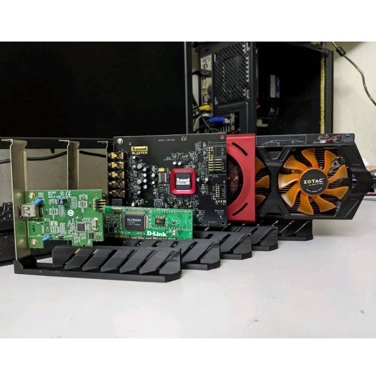 PC PCIe Card Stand (Display) PC PCI Card Display Stand (Graphic Card ...