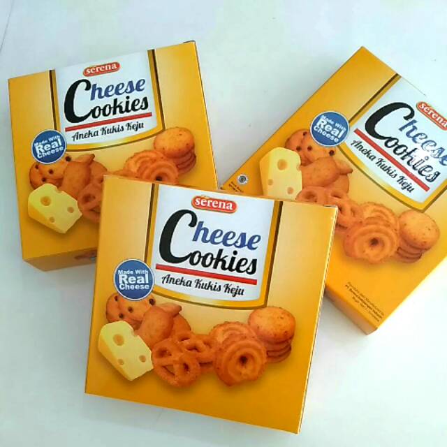 Serena Cheese Cookies 100 Gr | Shopee Malaysia