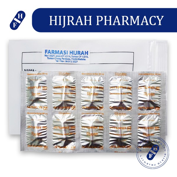 Osteofree 500 (1strip x 10 capsules) | Shopee Malaysia