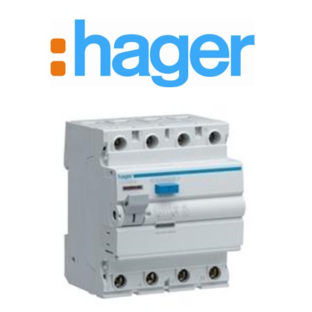 Hager 63A 4 Pole RCCB ELCB 300mA | Shopee Malaysia