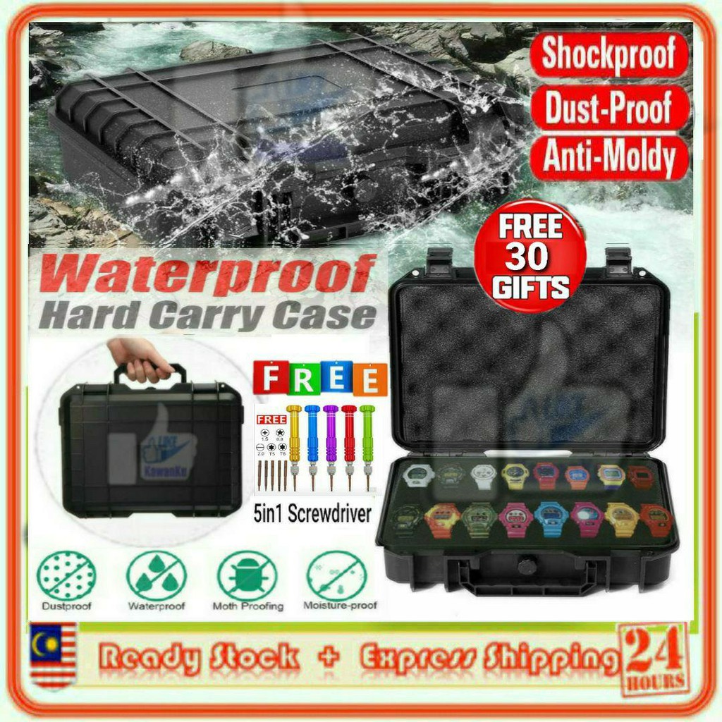 [M'sia] BULLOCK WATERPROOF 8Slot Antishock Hard Case Flight Bag Camera ...