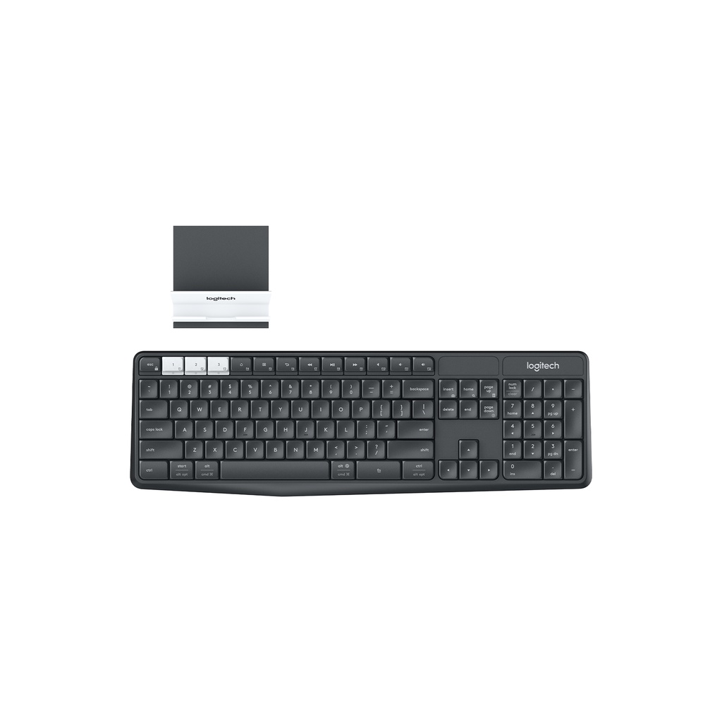 Logitech K375s Multi Device Wireless Keyboard And Stand Combo Shopee Malaysia
