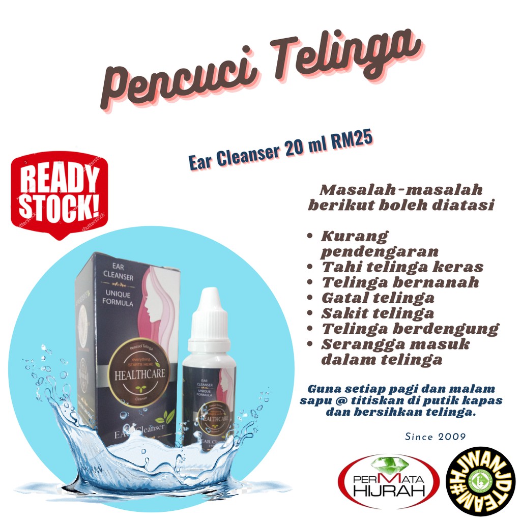 [READY STOCK NOW] - Pencuci telinga - Gatal telinga - Telinga bernanah ...