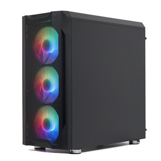 Invasion Casing H10 M-atx Casing With 4 Argb Fan ( Black ) | Shopee ...