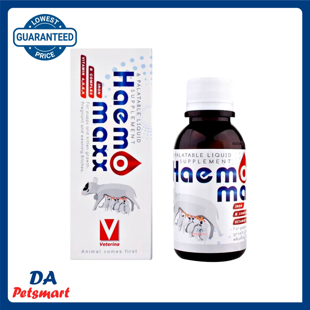 Haemomaxx for cat & dog 100ml | Shopee Malaysia