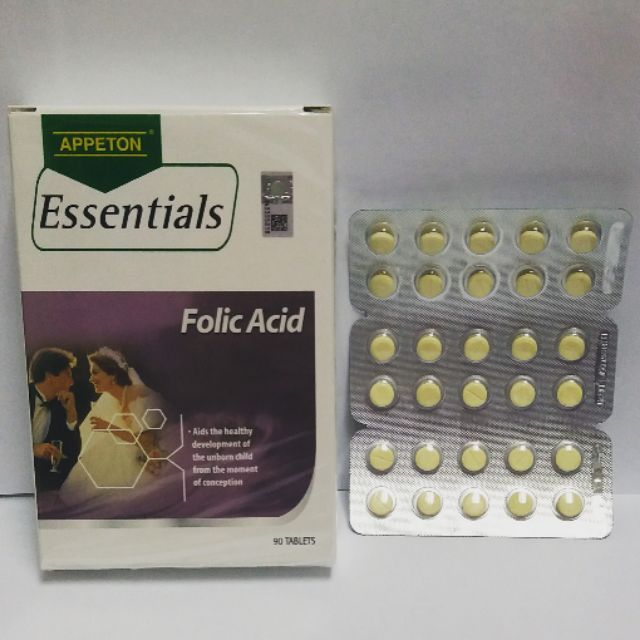 APPETON ESSENTIALS FOLIC ACID 30s / 90s | Shopee Malaysia