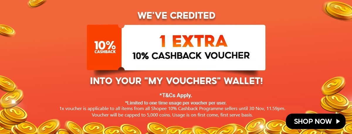 Shopee Cashback 2020 | Cashback Vouchers With No Minimum Spend | Shopee ...