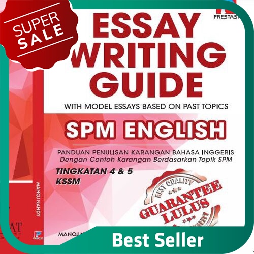 BEST SELLER Guarantee Lulus: Essay Writing Guide SPM English With 60 ...
