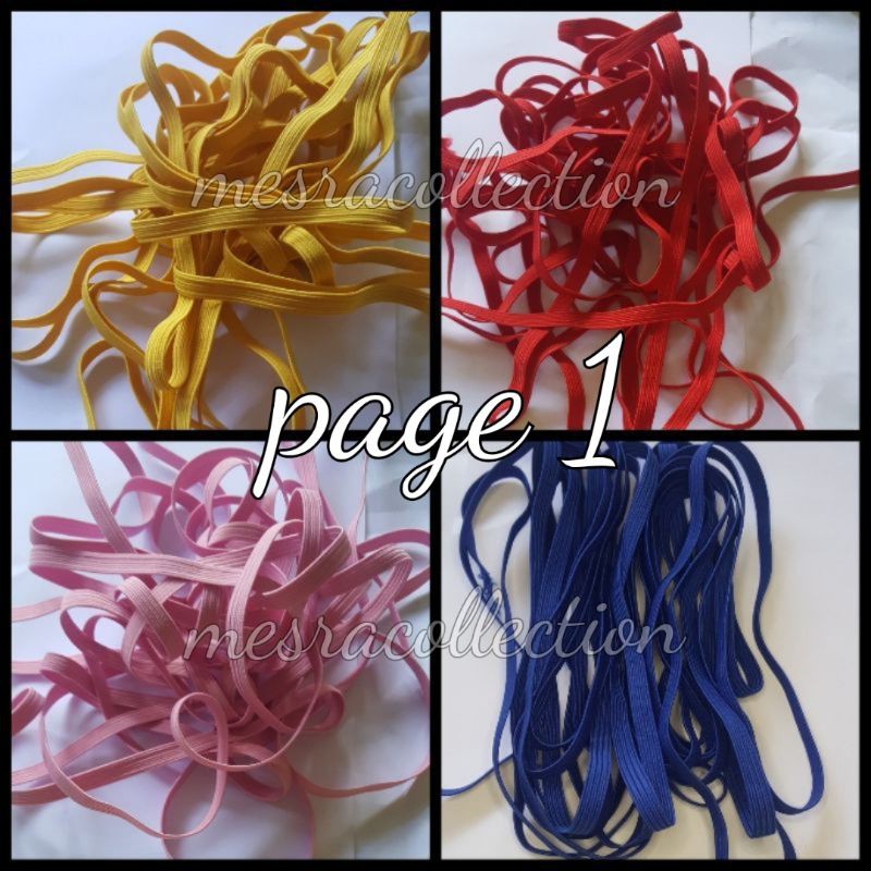 PAGE 1 getah elastik colourful craft Warna warni sesuai untuk craft ...