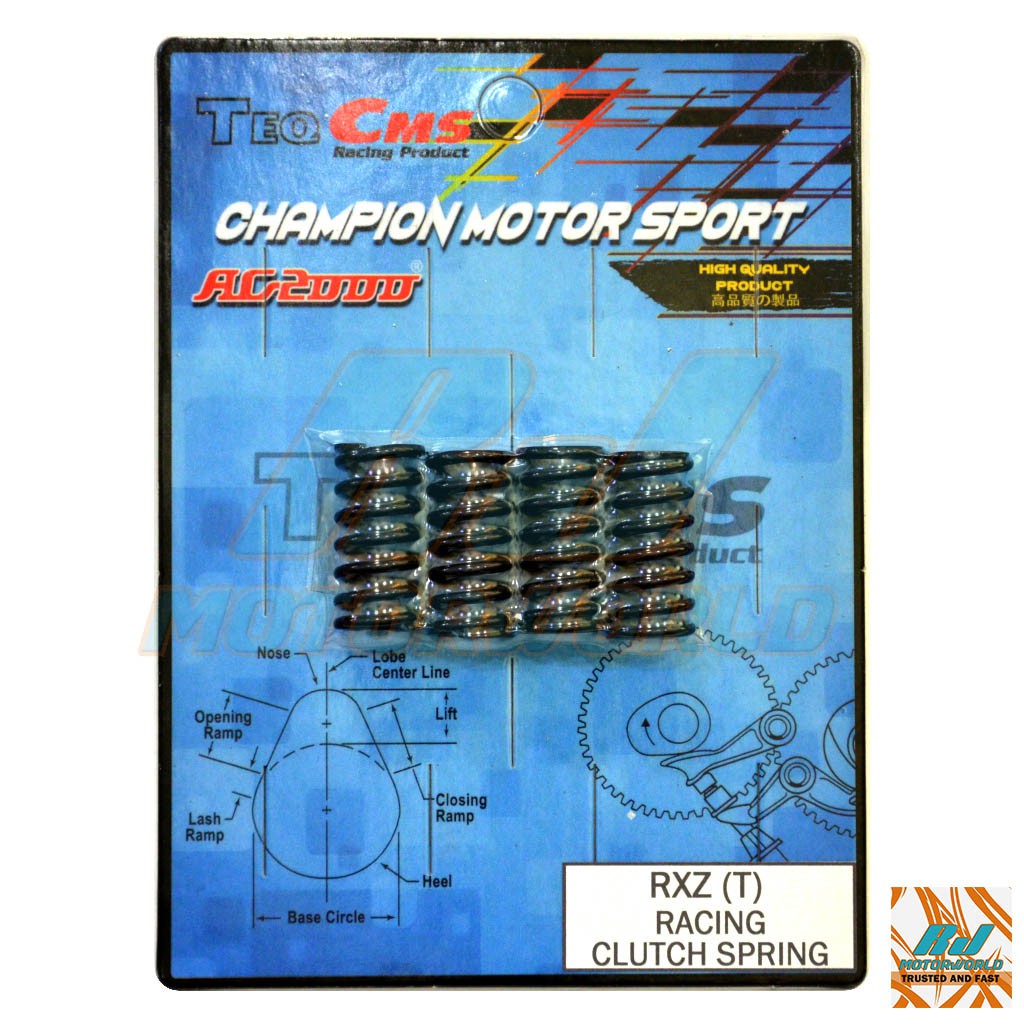 Racing Clutch Spring RXZ (T) (TEQ-CMS) | Shopee Malaysia